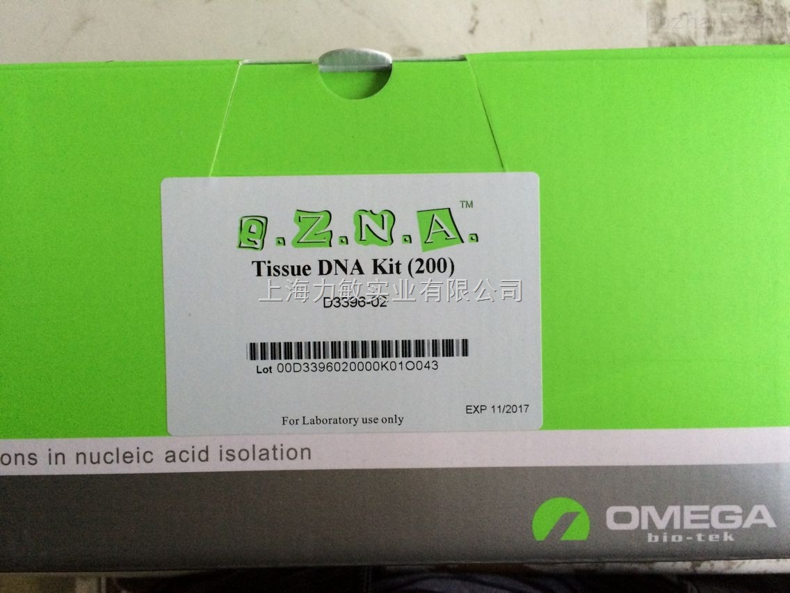 D3396-02-Omega 组织DNA提取试剂盒,Tissue DNA Kit（200）-分子生物试剂—环保商城